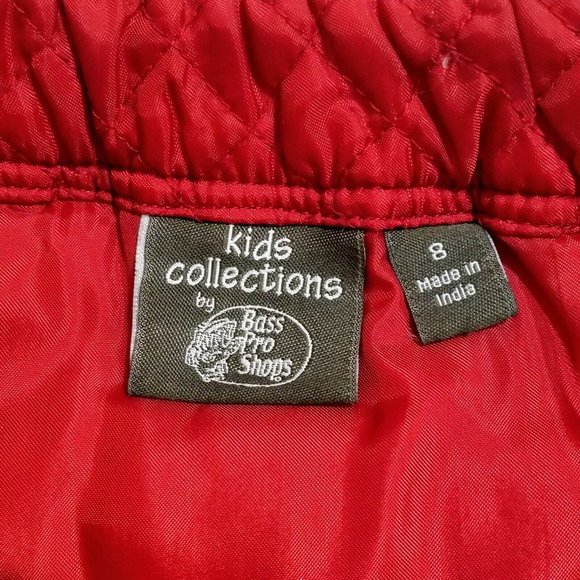 Bass Pro Shops | Bottoms | Bass Pro Kids Collection Size 8 Red Quilted ...